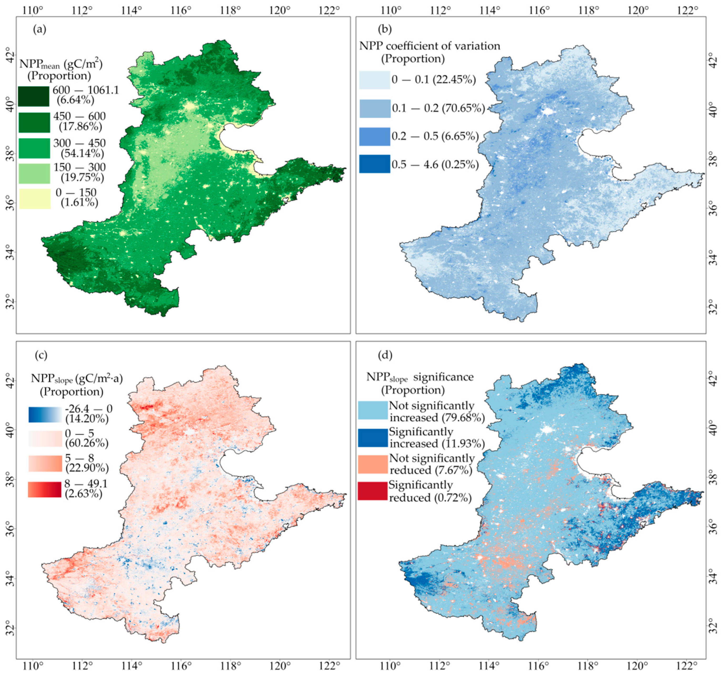 Analysis Of Spatiotemporal Variation And Driving Forces Of Vegetation Net Primary Productivity