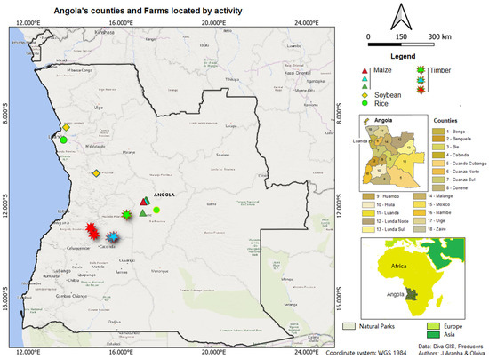 Energy Efficiency of Agroforestry Farms in Angola