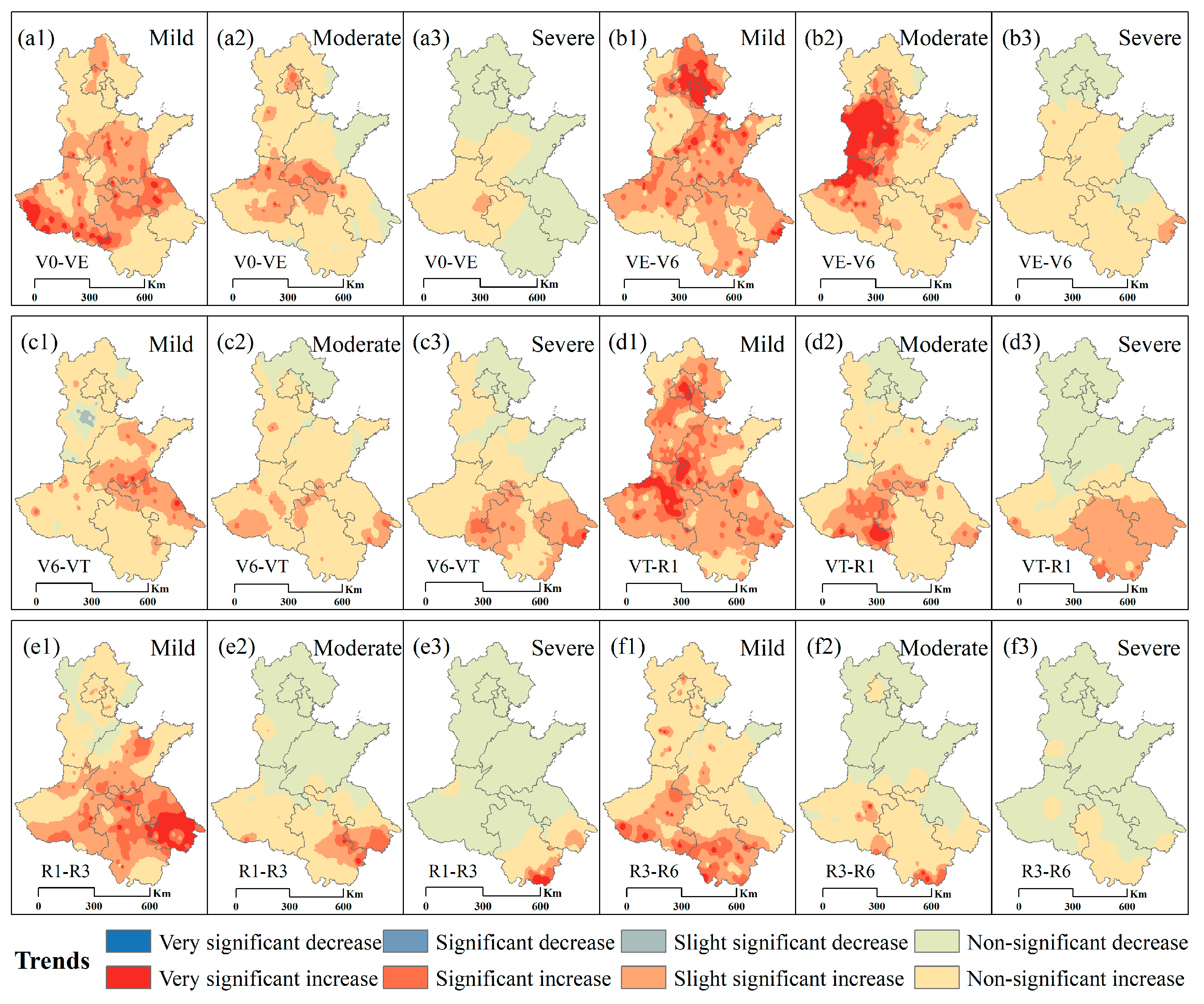 Grade Indicators and Distribution Characteristics of Heat Damage to ...