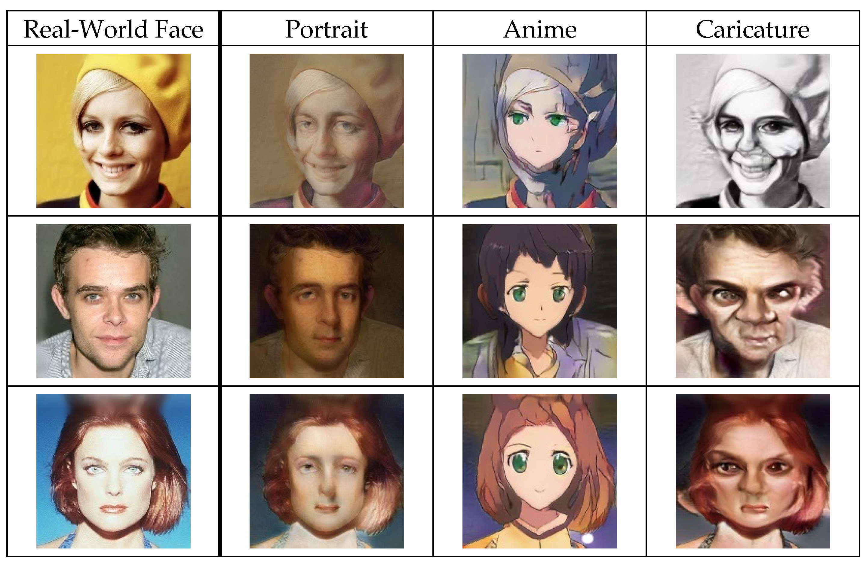 AI | Free Full-Text | Multi-CartoonGAN with Conditional Adaptive Instance-Layer Normalization ...