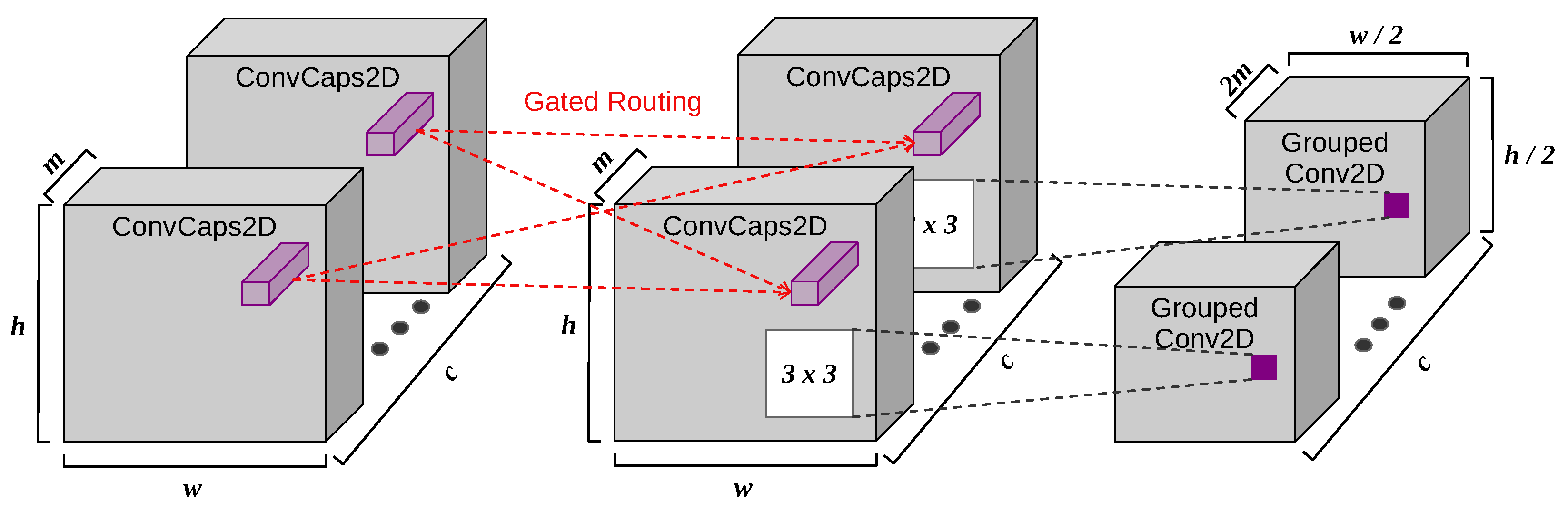 A Step Towards Neuroplasticity: Capsule Networks with Self-Building Skip Connections