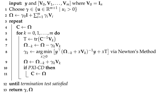 Coordinate Descent for Variance-Component Models