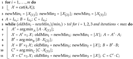 Algorithms | Free Full-Text | Quadratic Multilinear Discriminant Analysis for Tensorial Data ...