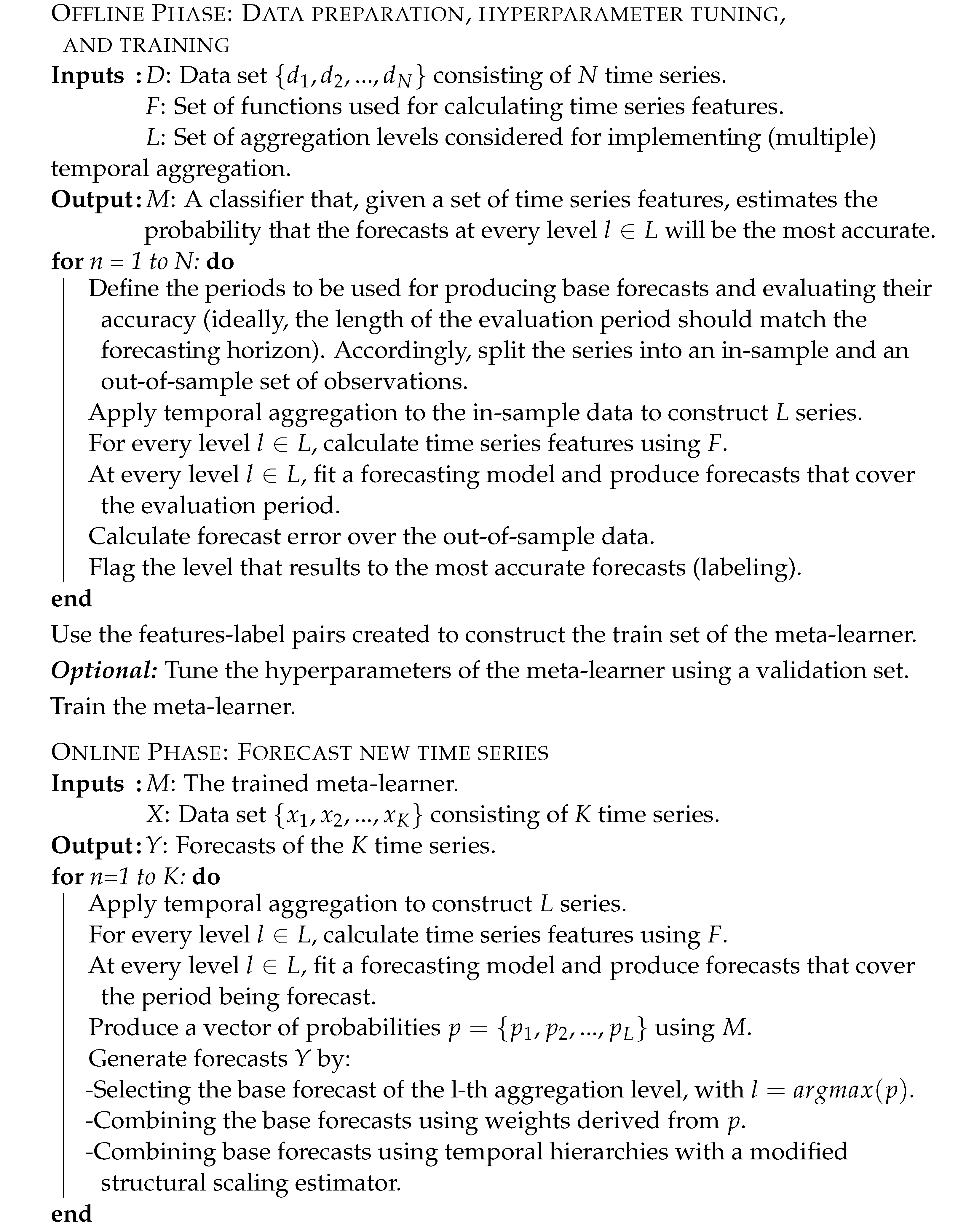 Algorithms Free Full Text Conditional Temporal Aggregation For Time Series Forecasting Using