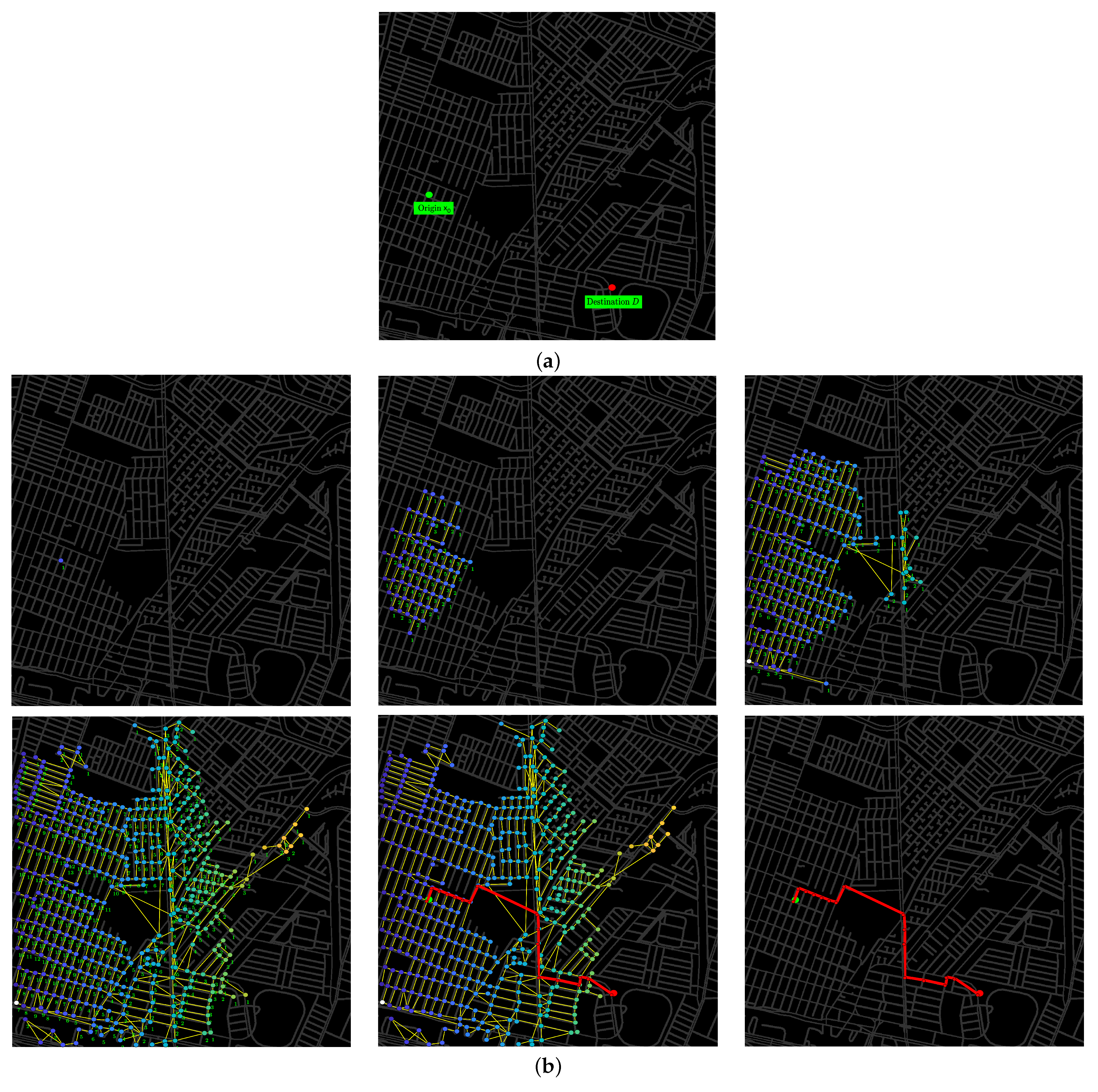 Algorithms | Free Full-Text | Algorithm Based on Morphological Operators for Shortness Path Planning