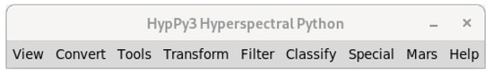 Hyperspectral Python: HypPy