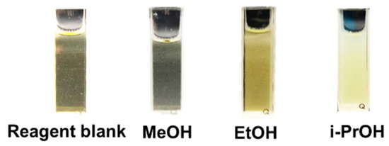 Iodoform Reaction-Based Turbidimetry for Analysis of Alcohols in Hand ...