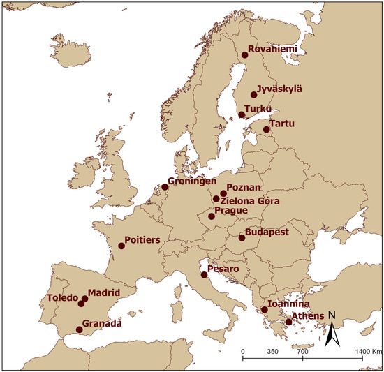 Spatial Overlap and Habitat Selection of Corvid Species in European Cities