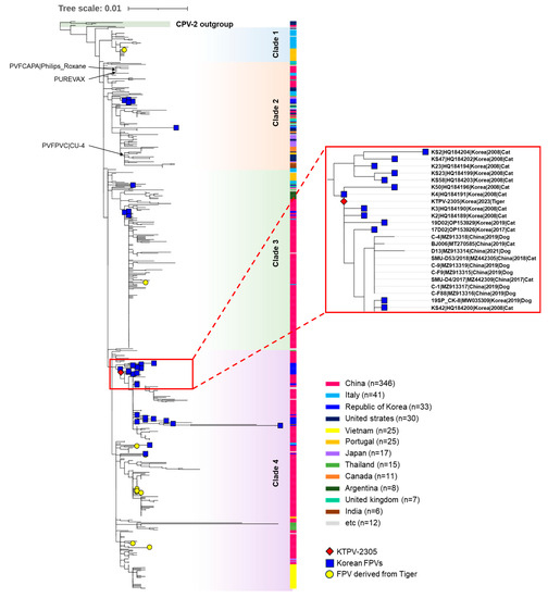 Epidemiological and Molecular Approaches for a Fatal Feline ...