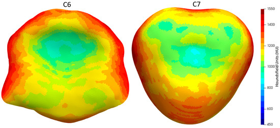Mapping Subchondral Bone Density Distribution in the Canine C6-C7 ...
