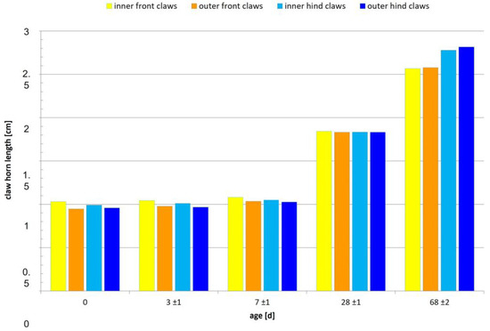 Evaluation of Foot and Claw Lesions and Claw Horn Growth in Piglets ...