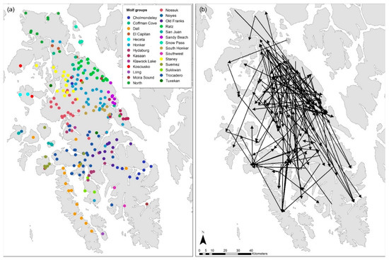 Patterns of Wolf Dispersal Respond to Harvest Density across an Island ...