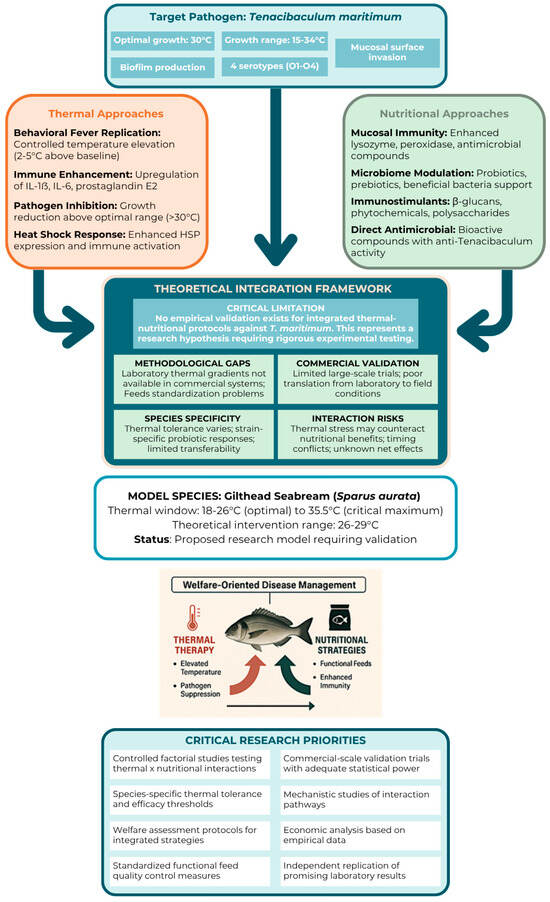 Thermal and Nutritional Strategies for Managing Tenacibaculum maritimum ...