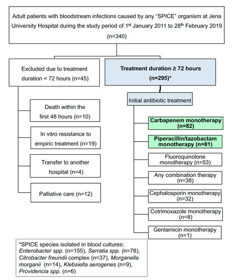 Early Treatment Outcomes for Bloodstream Infections Caused by Potential ...