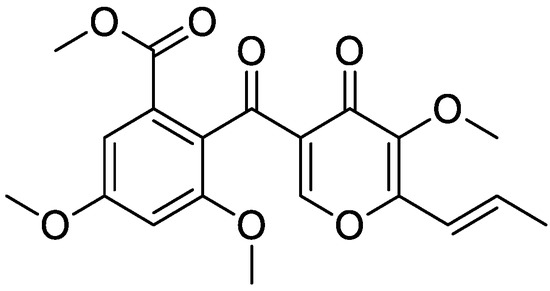 Effectiveness of the Fungal Metabolite 3-O-Methylfunicone towards ...