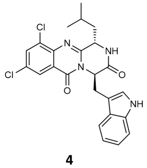Effect of Indole-Containing Pyrazino[2,1-b]quinazoline-3,6-diones in ...