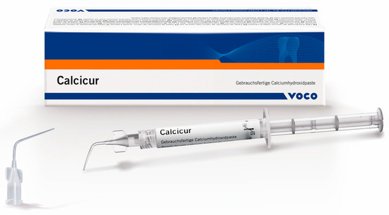 Temporary Root Canal Obturation with a Calcium Hydroxide-Based Dressing ...