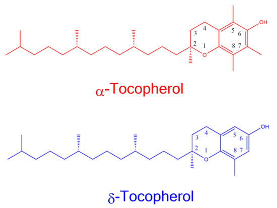 Distributions of α- and δ-TOCopherol in Intact Olive and Soybean Oil-in ...