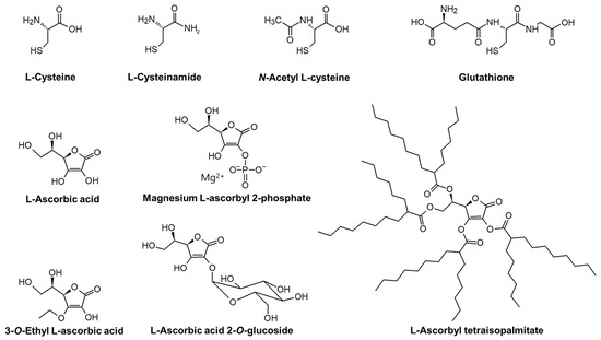 Multifaceted Effects of L-Cysteine, L-Ascorbic Acid, and Their ...