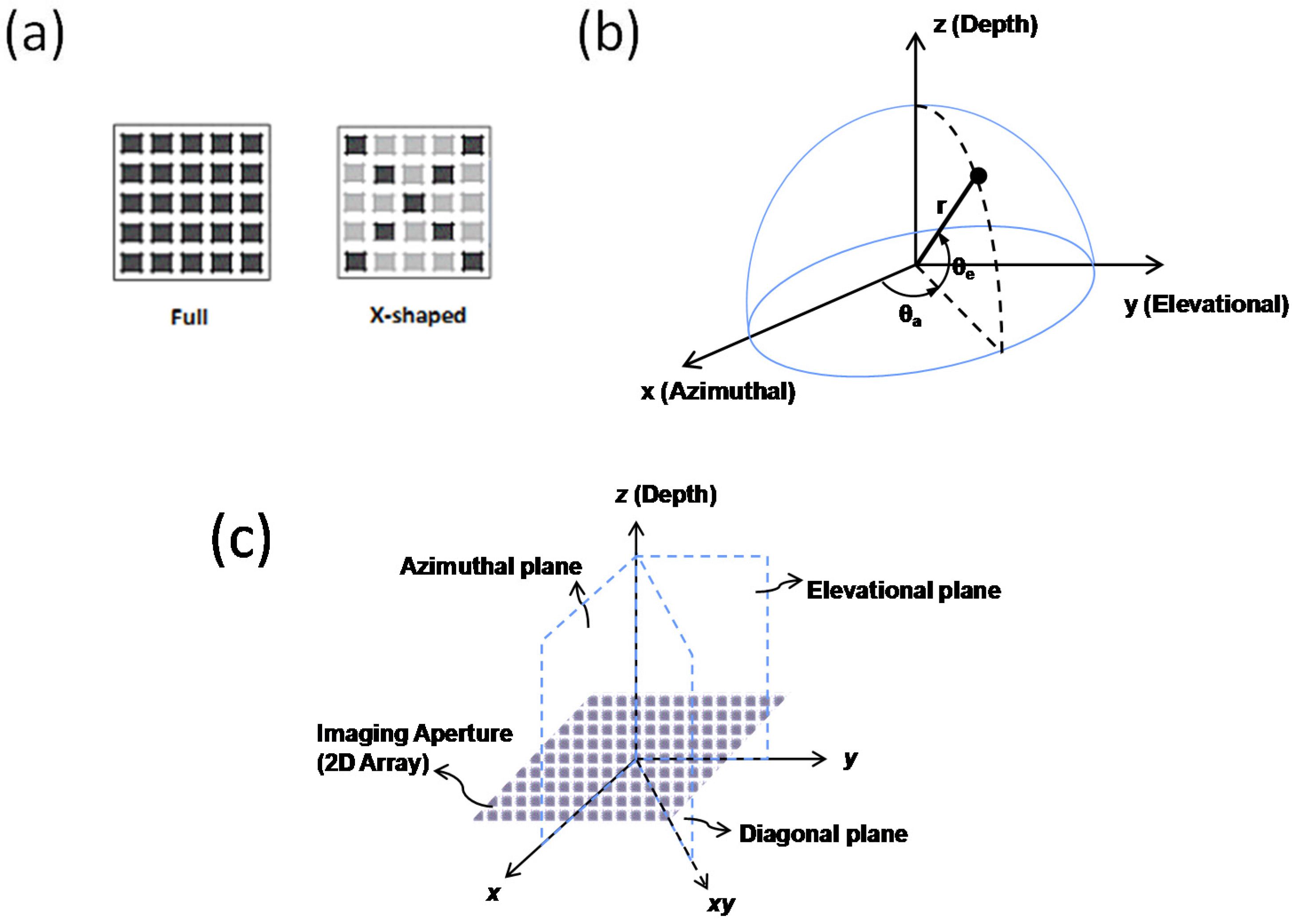 Numerical Analysis on Cross-Shaped Array with Dynamic Transmit Focusing ...