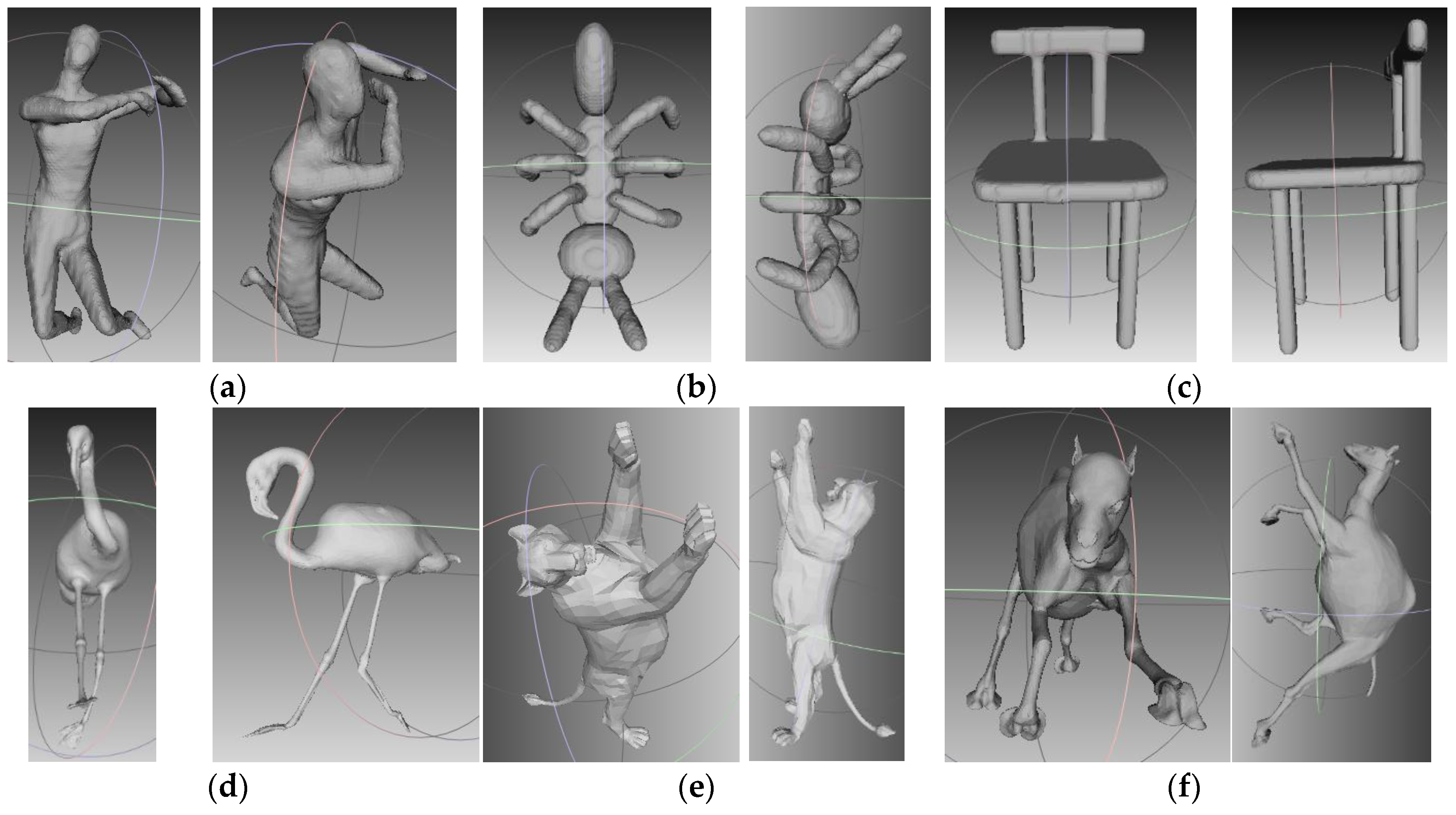 A 3D Skeletonization Algorithm for 3D Mesh Models Using a Partial Parallel 3D Thinning Algorithm ...