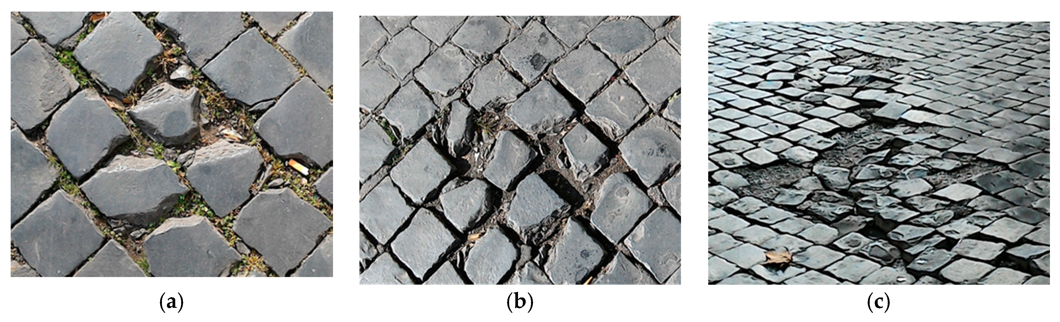 Sampietrini Stone Pavements: Distress Analysis Using Pavement Condition ...