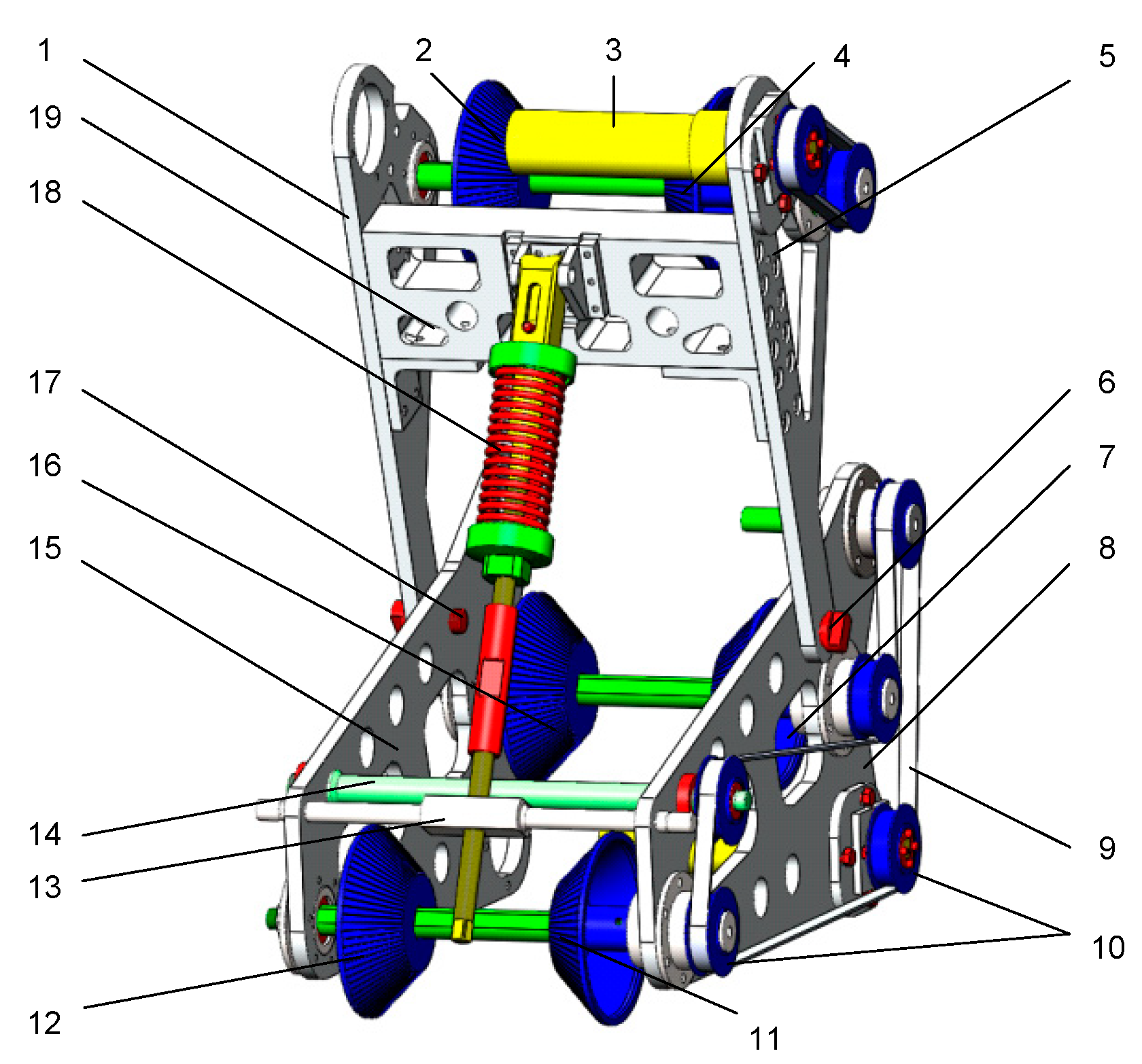 The Dynamic Coupling Analysis for All-Wheel-Drive Climbing Robot Based ...