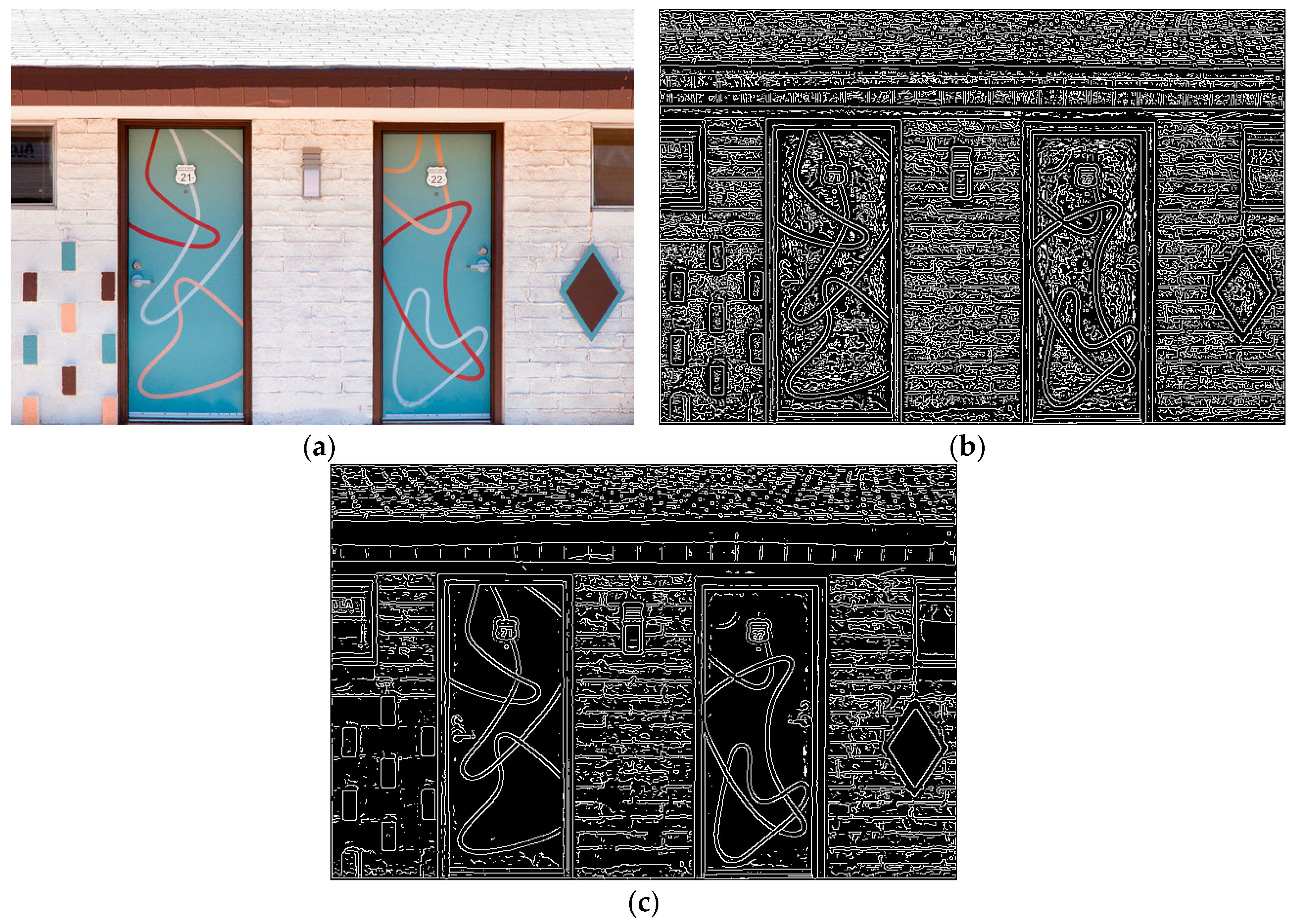 Texture Construction Edge Detection Algorithm