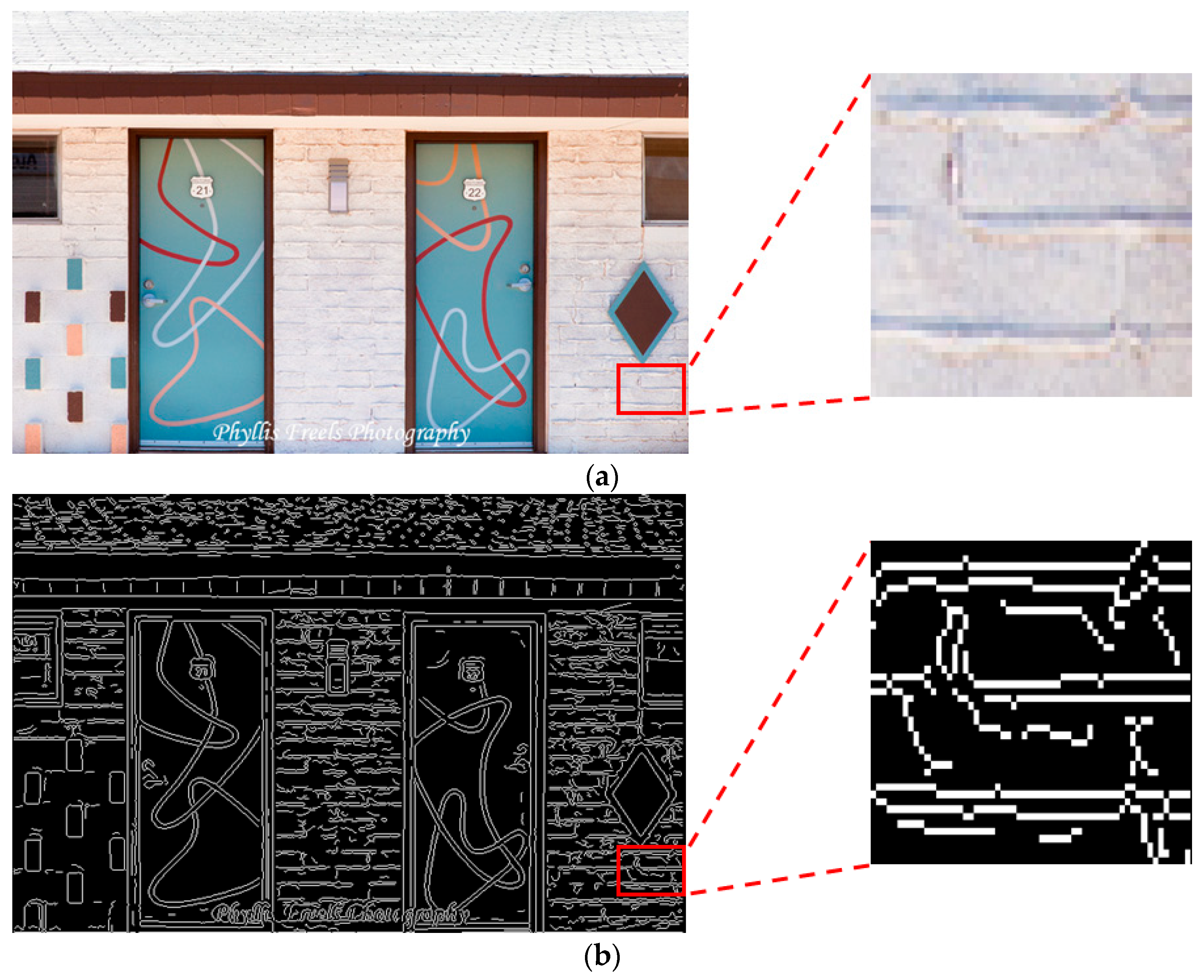Texture Construction Edge Detection Algorithm