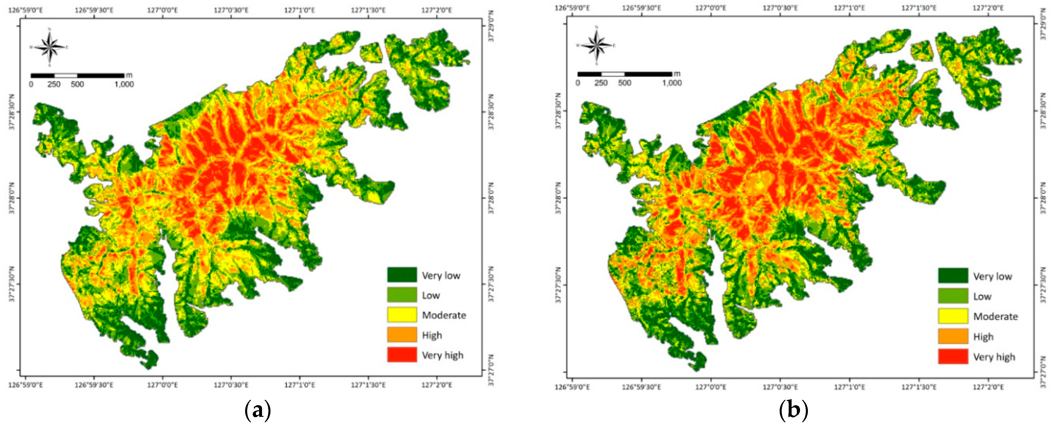 Landslide Susceptibility Mapping Based on Random Forest and Boosted Regression Tree Models, and ...