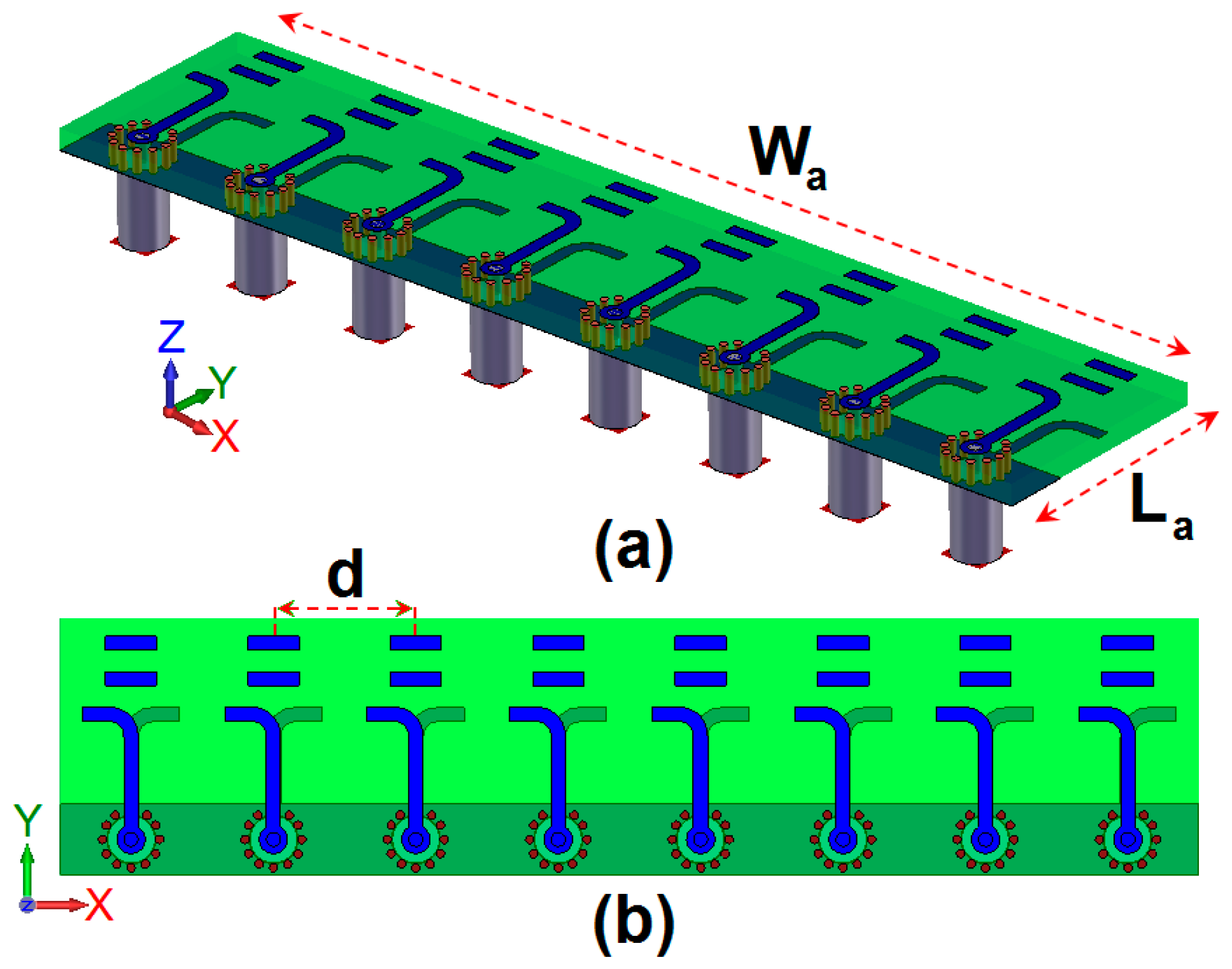 Phased array antenna Phased array antenna