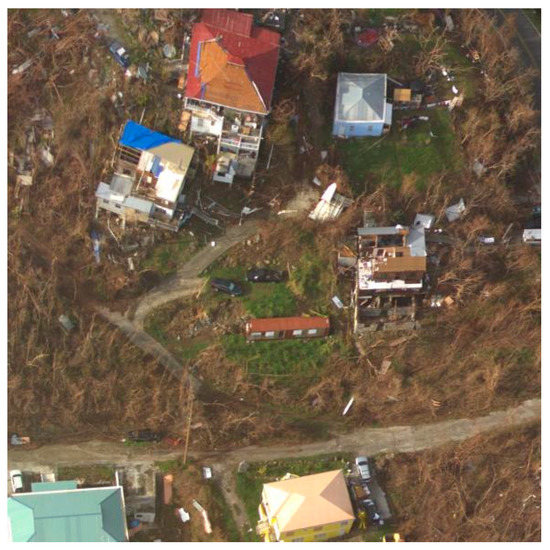 Building Damage Detection from Post-Event Aerial Imagery Using Single ...