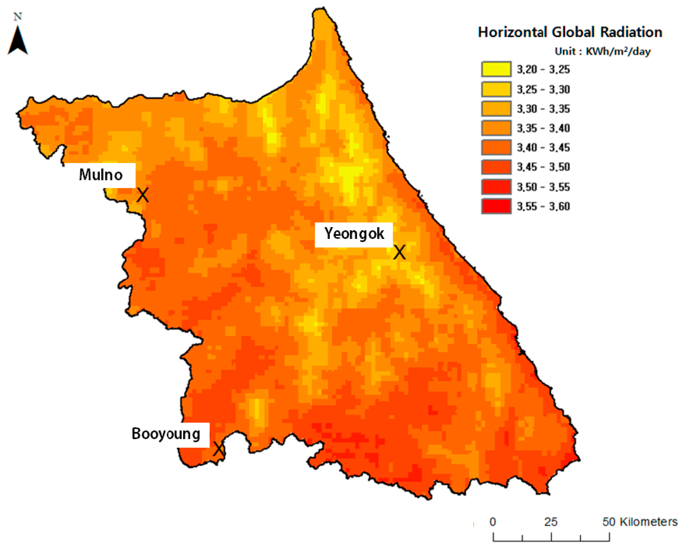 GIS-Based Solar Radiation Mapping, Site Evaluation, and Potential ...