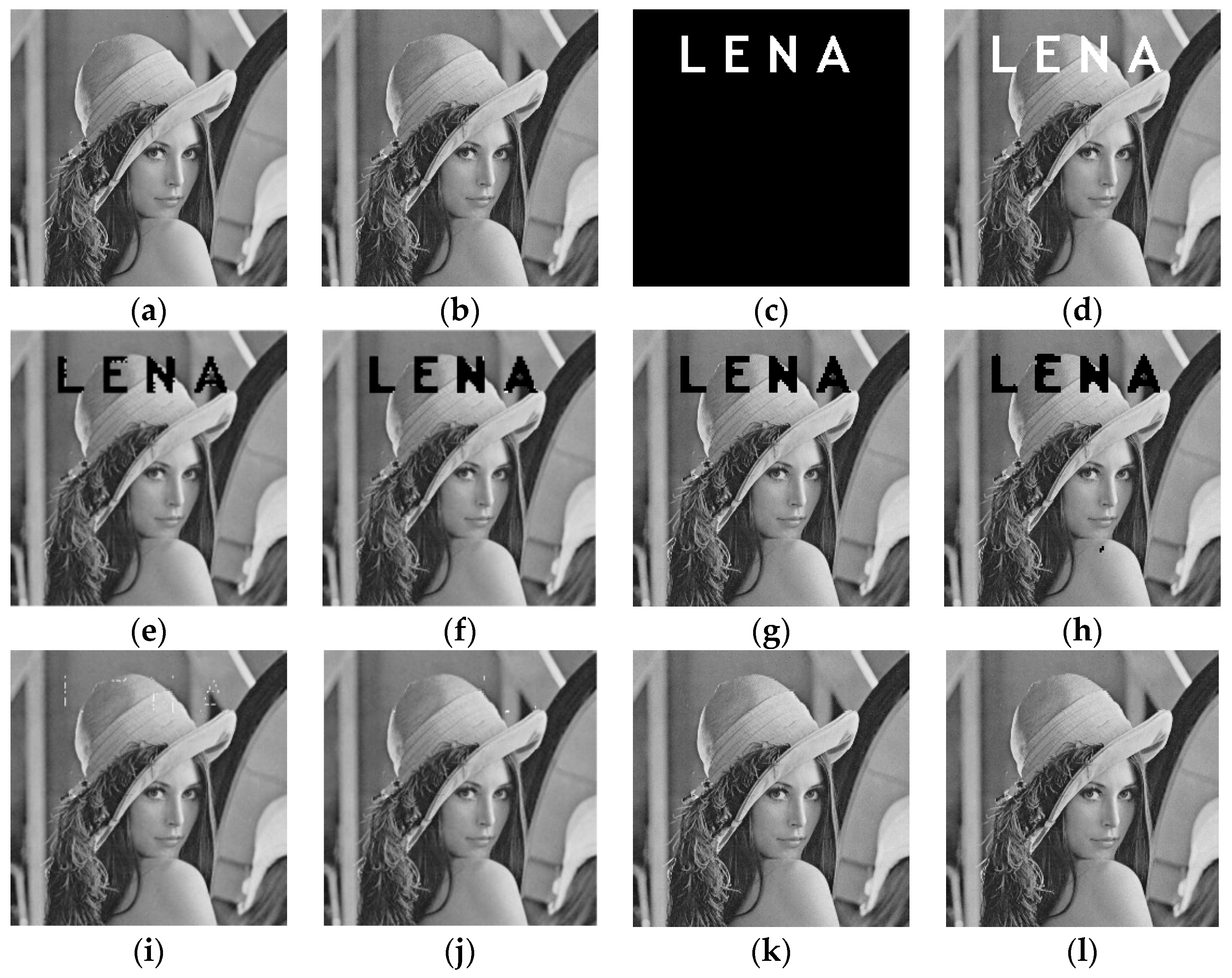 Applied Sciences Free Full Text A Fragile Watermark Scheme For Image Recovery Based On
