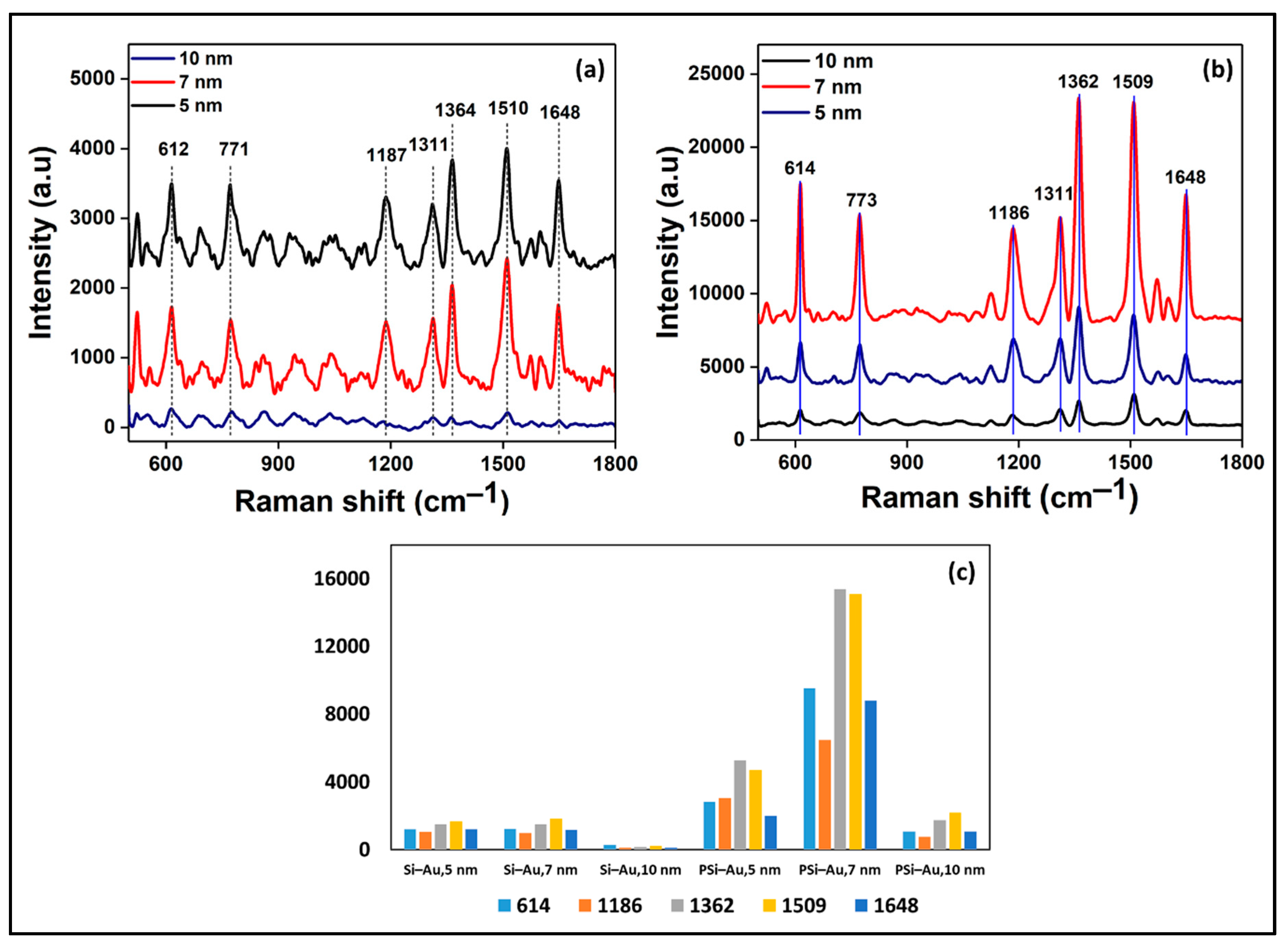 Gold Nanofilm-Coated Porous Silicon as Surface-Enhanced Raman ...