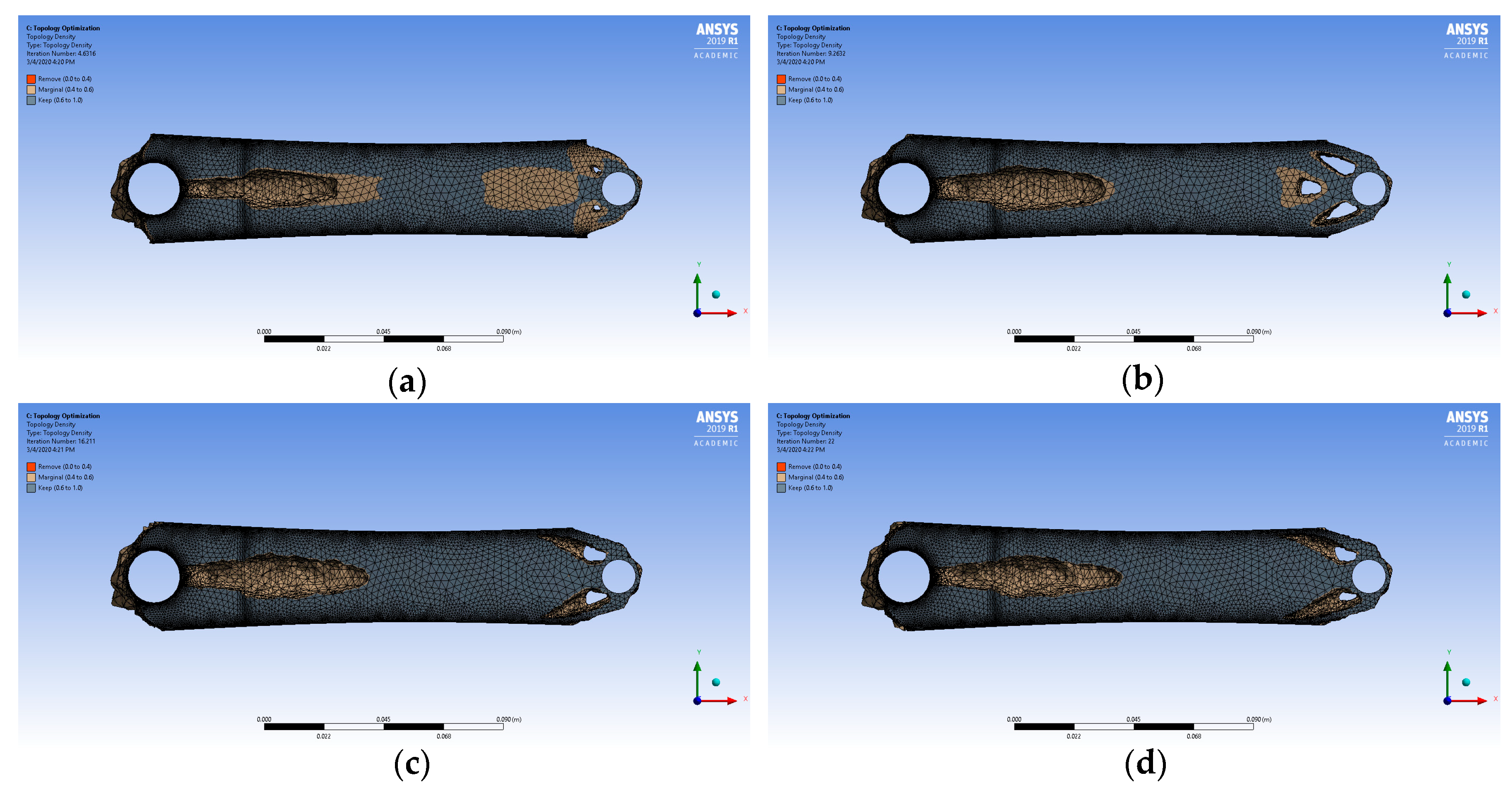 Topology and Response Surface Optimization of a Bicycle Crank Arm with ...