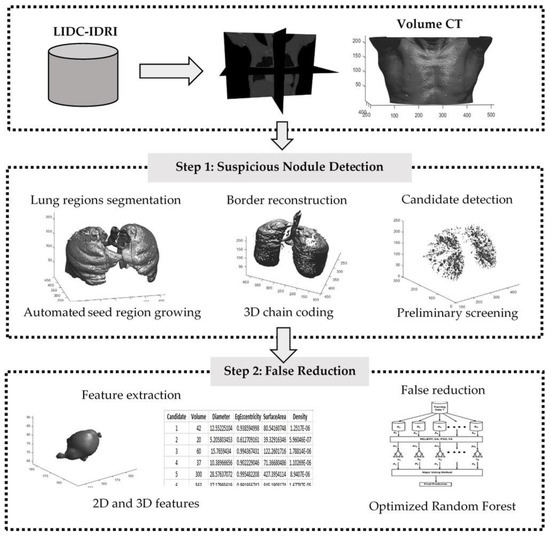 Automatic Detection of Pulmonary Nodules using Three-dimensional Chain Coding and Optimized ...
