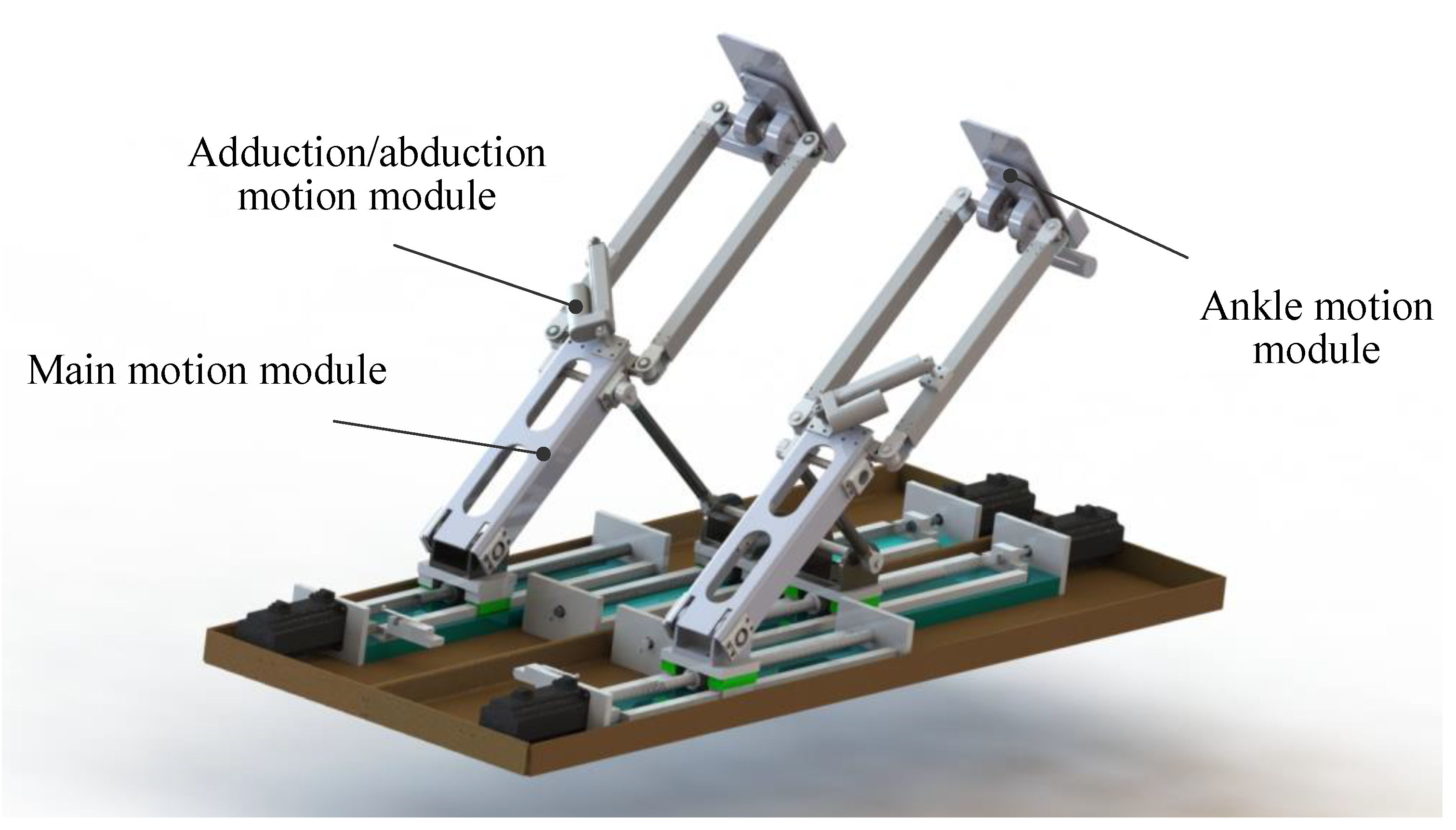 A 4-DOF Workspace Lower Limb Rehabilitation Robot: Mechanism Design ...