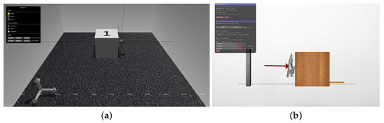 Using Game Engines for Visuo-Haptic Learning Simulations