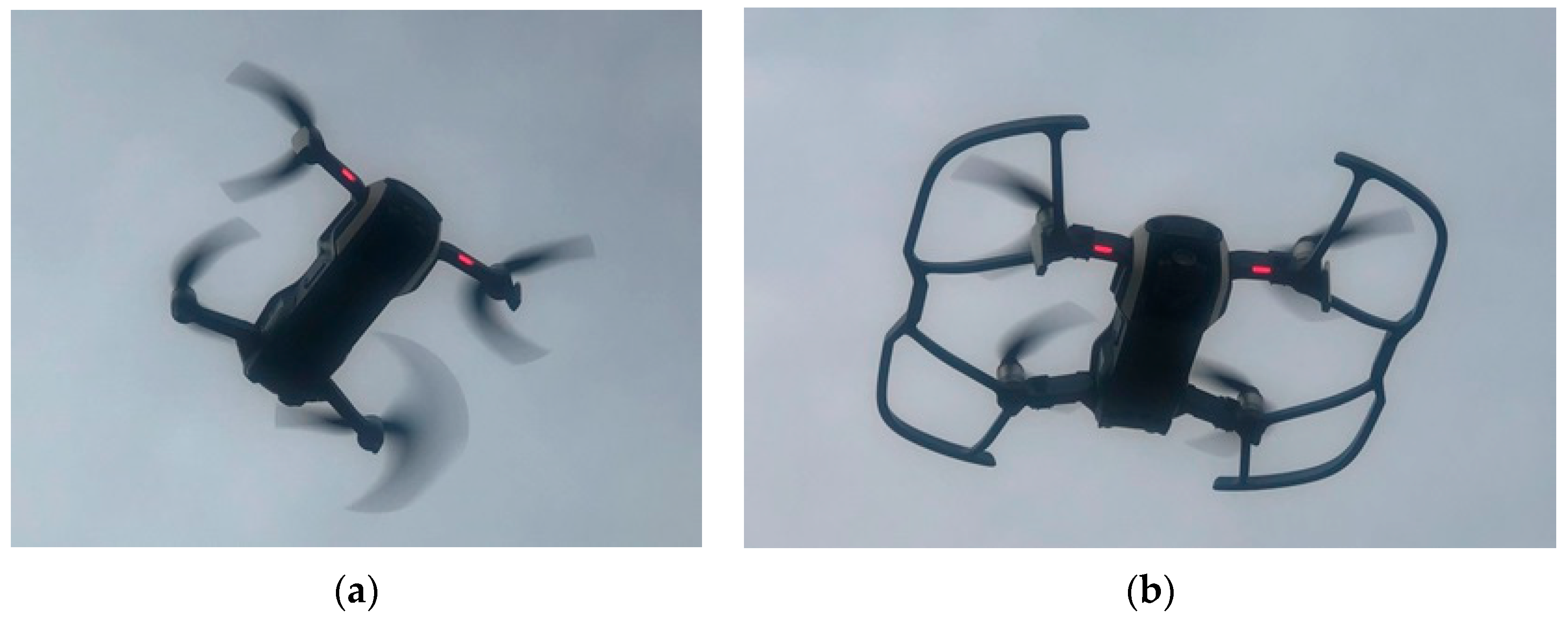 Distance and Visual Angle of Line-of-Sight of a Small Drone