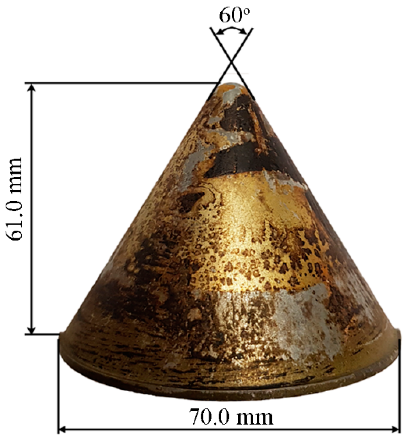 Numerical and Experimental Studies of the ŁK Type Shaped Charge