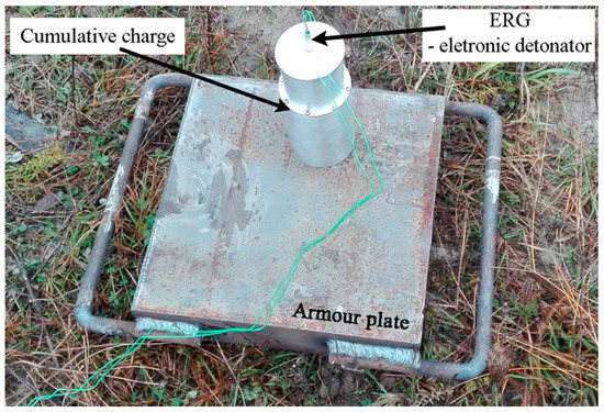 Numerical and Experimental Studies of the ŁK Type Shaped Charge