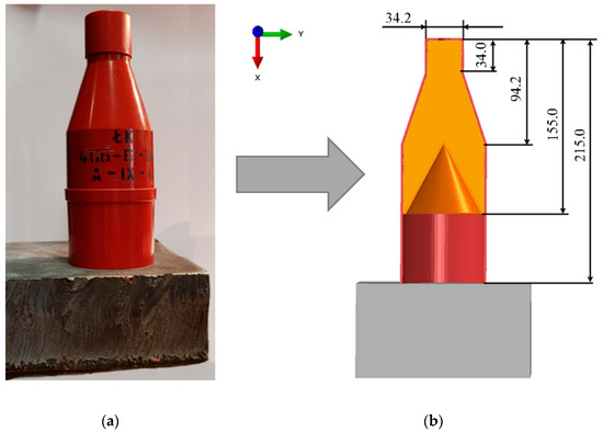 Numerical and Experimental Studies of the ŁK Type Shaped Charge