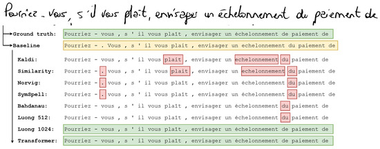 Towards the Natural Language Processing as Spelling Correction for ...