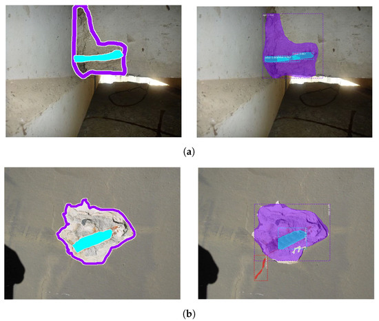 Automated Multiple Concrete Damage Detection Using Instance Segmentation Deep Learning Model