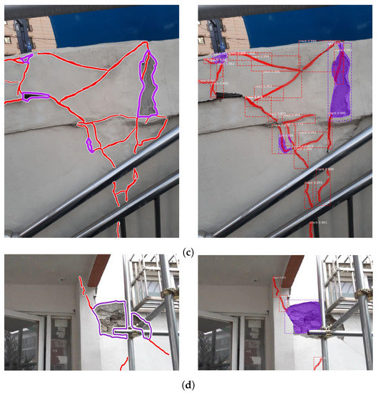 Automated Multiple Concrete Damage Detection Using Instance Segmentation Deep Learning Model