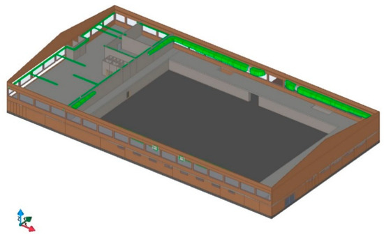BIM Approach to Modeling a Sports Pavilion for University Use