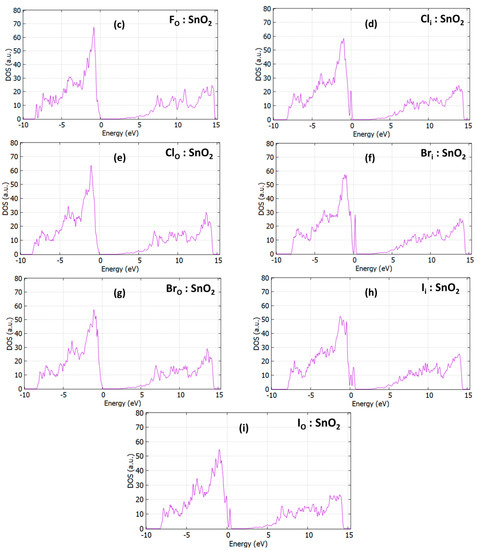 Defect Processes in Halogen Doped SnO2