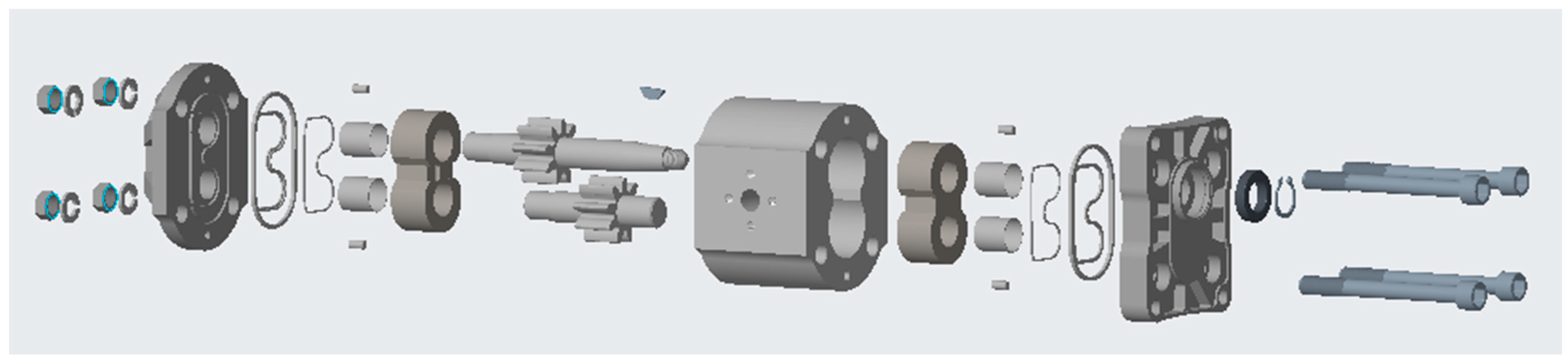 Maintainability Approach: Hydraulic Pump with External Gears Explored ...