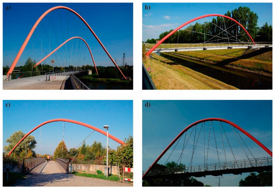 The Diagonal Arch Bridge, a Particular Case of Spatial Arch Bridges